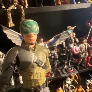 Kanan Jarrus Mask Blindfold 1:12 Scale Black Series - Etsy