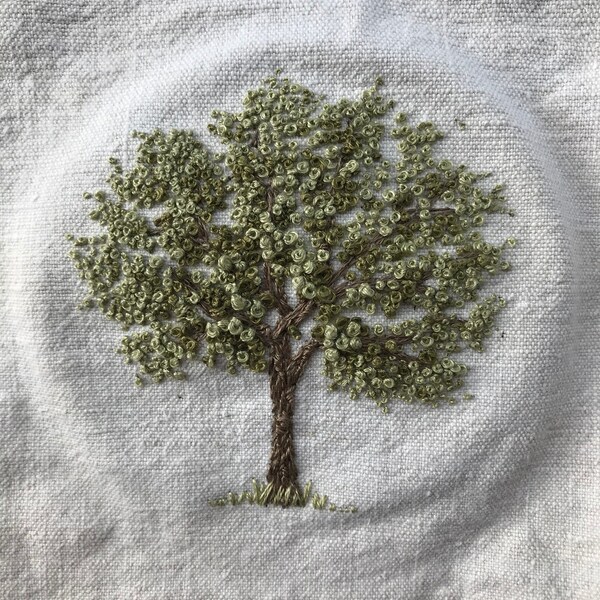 Summer Tree - an Embroidery From the Stitchery - Etsy