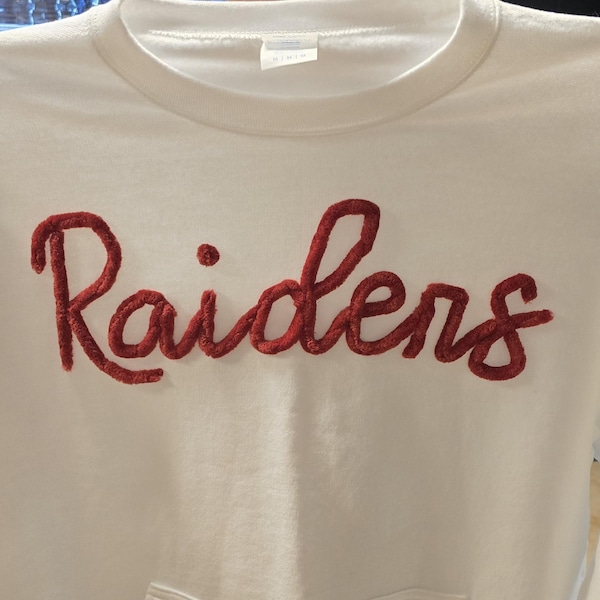 Cursive Yarn Embroidery Font - Machine Embroidery Font for Chenille ...