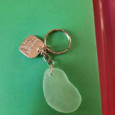 Rainbow Drops..seaglass Picture Seaham Seaglass. Hand Made - Etsy