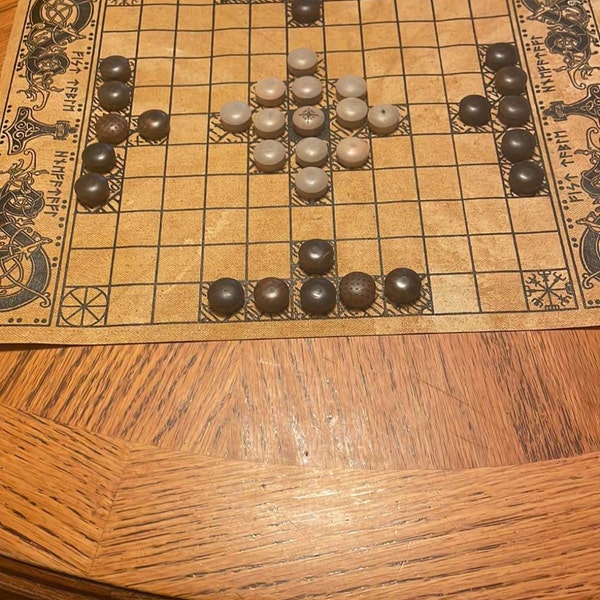 Viking Board Games DALDOS / SAHKKU and HNEFATAFL. Three Complete Games ...