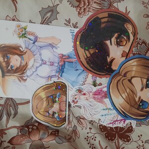 Mercy Zombie Doctor Overwatch 2 Sticker Holographic Vinyl Sticker 4 ...