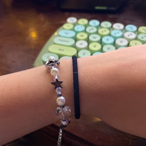 Acubi Styled Bracelets Series 1 Black White Beaded Bracelets Beaded ...