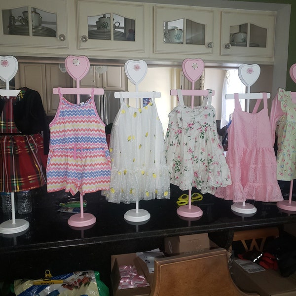Baby Hanger Centerpiece | Onesie Display | Dress Hanger Baby Shower ...