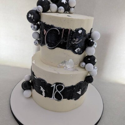 Cake Piping Guide Acrylic Template by Georgia's Cakes, Lambeth Cake ...