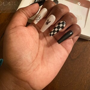 Money Encapsulated Press on Nails - Etsy