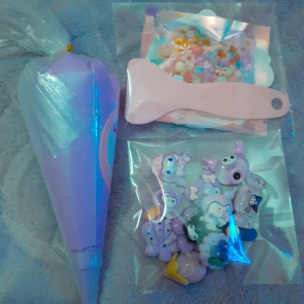Decoden Cream Glue and Charms Kit ,decoden Kits for Beginners, Decoden ...