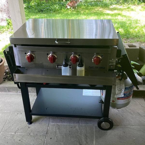 Camp Chef FTG 600 Griddle Cover & Bottle Tray - Etsy