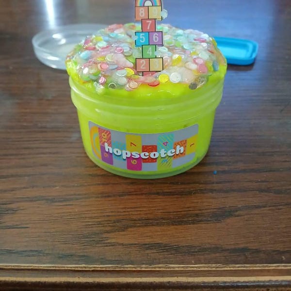 North Sea Slime, Inspired by North Sea Tok Trend, Coated Clear Slime ...