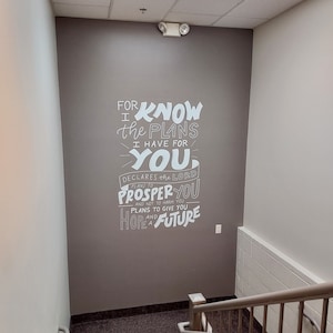 Sunday School Wall Decal for God so Loved the World John 3:16 Cross ...
