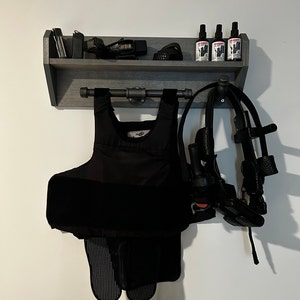 Wall Mounted Duty and Tactical Gear Rack Small - Etsy