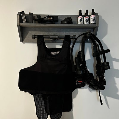 Wall Mounted Duty and Tactical Gear Rack Small - Etsy