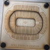 Razorback Stadium Layered Coaster set of 2, 3D Wood Coaster, Sports ...