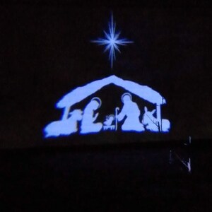 Nativity Scene Projector for Christmas Outdoor Lighting by Beffy Arts ...