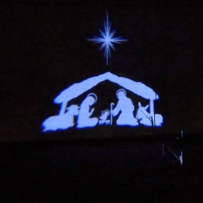 Nativity Scene Projector for Christmas Outdoor Lighting by Beffy Arts ...