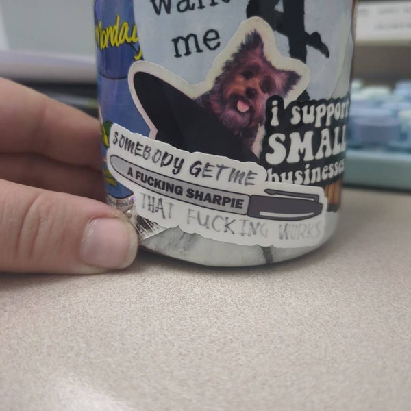 It's Hip to Snip & Nope the Fallopes Funny Stickers Set (1ea) - Great ...