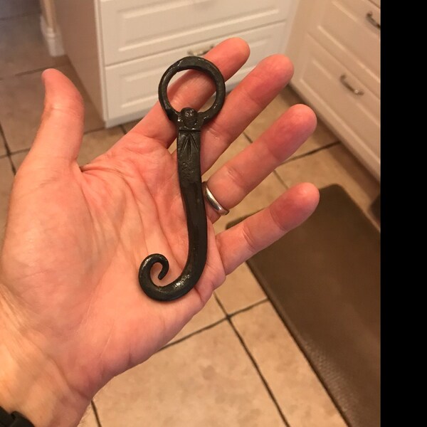 Forged Steel Xmas Tree Ornaments. Blacksmith Hand Forged Steel ...