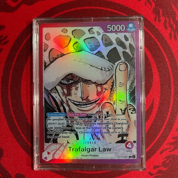 Leader Card | Custom Handmade Anime Trading Cards | TCG - Etsy