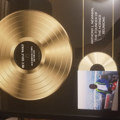 Personalized Plaque Custom Plaque Vinyl Record Plaque - Etsy