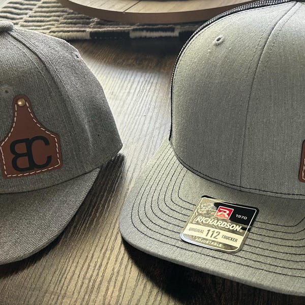 Best Dad Ever Snapback Hat | Father’s Day Cap | Faux Leather Patch Flat ...