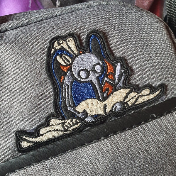 Hollow Knight Inspired Cornifer Embroidered Sew-on Patch - Etsy