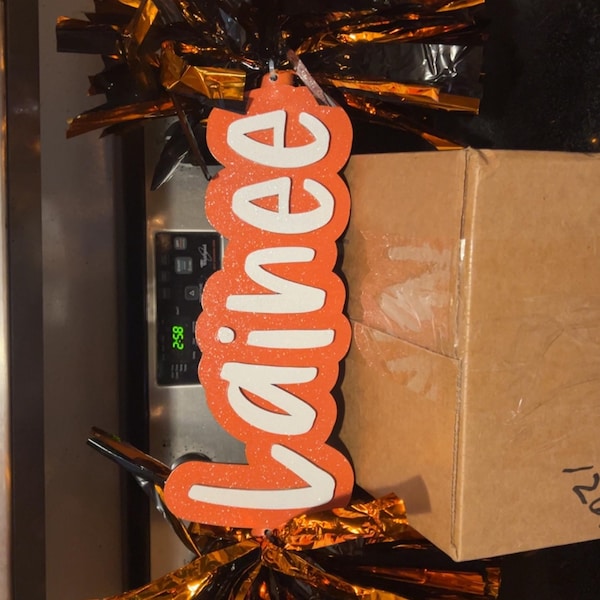 Custom Cheer Stick -game Day Signs - Pom Pom Sign - Custom Cheer Stick ...