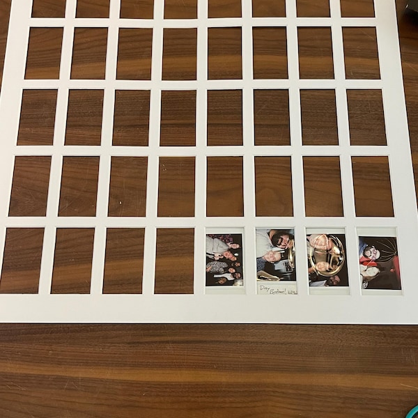 Custom Photo Mat for Any Size Instant Film or Frame | Wall Decor | Wall ...