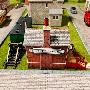Model Railway Street Sign OO Gauge Personalised Road Sign 1:76 Scale ...