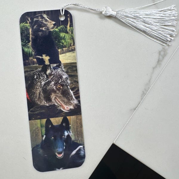 Custom German Shepherd Bookmark | Custom Pet Bookmark | Dog Bookmark ...