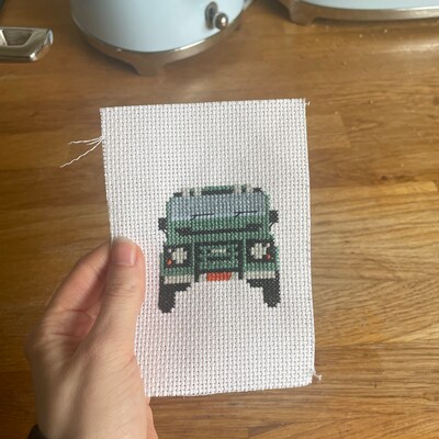 Land Rover Defender Counted Cross Stitch PDF Pattern - Etsy
