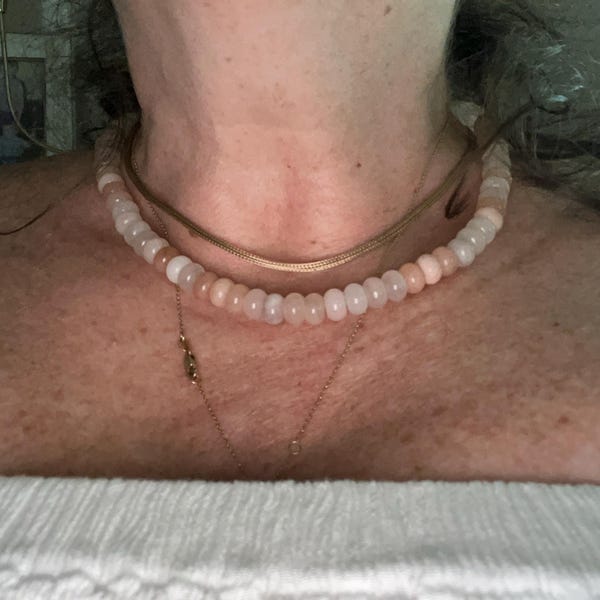 Lemonade Gemstone Necklace - Etsy