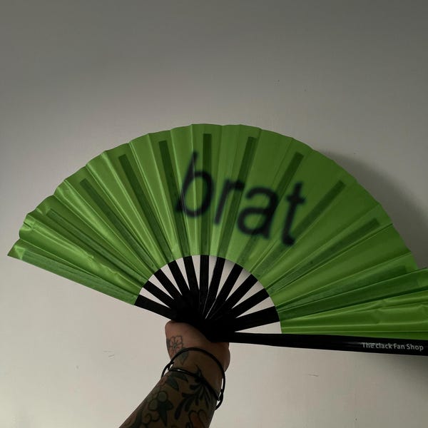 Neon Shade Fan / Drag Fan / Clack Fan / Festivals / Drag Queen - Etsy