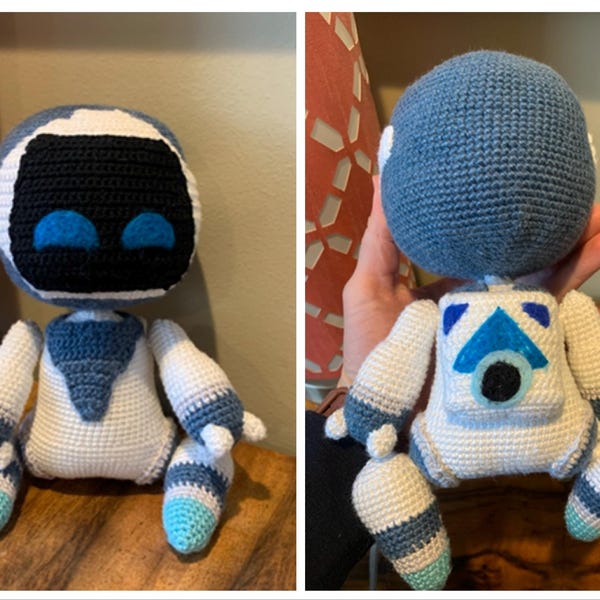 Tutorial on Crocheting a Kratos Skin for Astrobot (EN) - Etsy