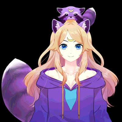 PNG Tuber Adventure Streamer Tuber PNG With Black Necklace 6 ...