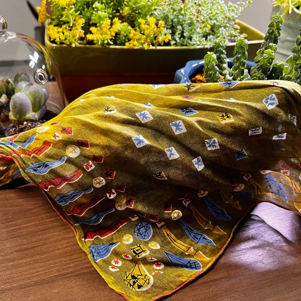Vintage White Hanky With Embroidered Red Roses - Hankie Handkerchief - Etsy