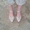 Stone Embellished Wedding Shoes Bridal Shoes Heels Bride - Etsy