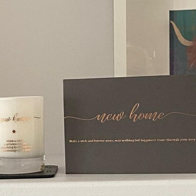 New Home Candle, Scented Candle, New Home Gift , Housewarming Gift ...