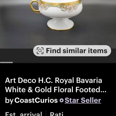 Minton Printemps Flat Tea Cup & Saucer Set England 5370 C.1939-1969 ...