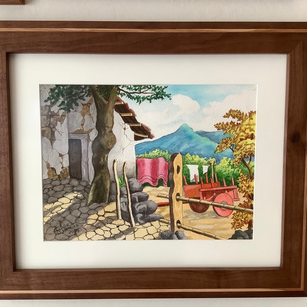 Wood Picture Frame / Custom Wood Frame / Fine Art Printing & Framing ...