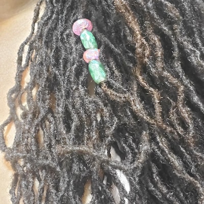 Loc Jewelry Beads for Locs, Hair Beads, Handmade Gift, Hair Jewelry ...