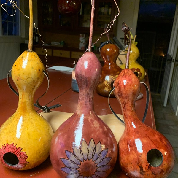 Set of Eighteen Small Round Ornamental Gourds for Crafting - Etsy