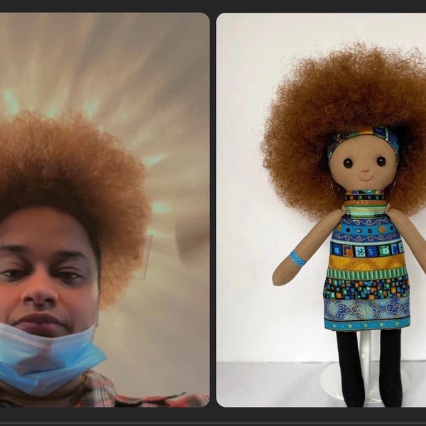 Black Doll African American Doll Latin Doll Brown Doll Mixed Race
