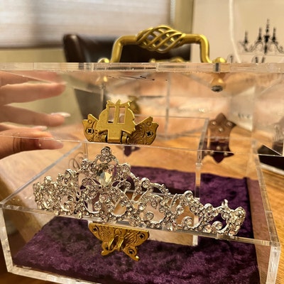 Tiara Carrying Case, Wedding Tiara Display Box - Etsy