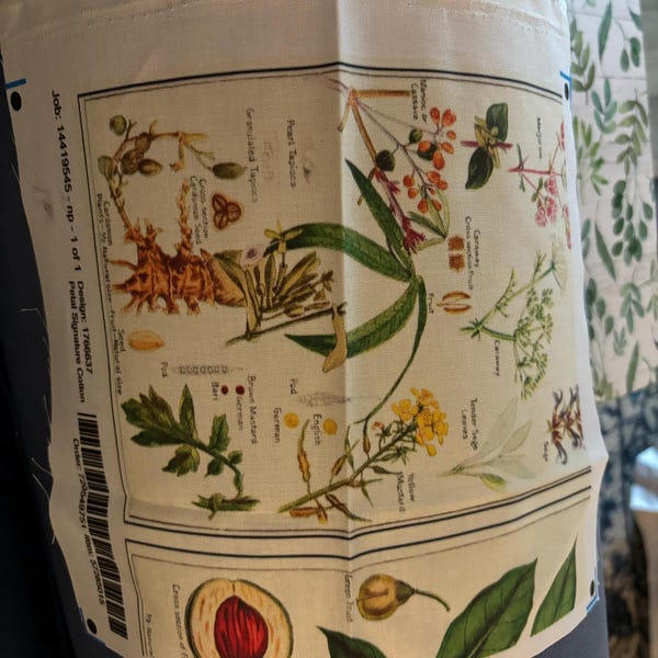 Herb Fabric - Botanical Spices - 24in by Studiofibonacci - Herb ...