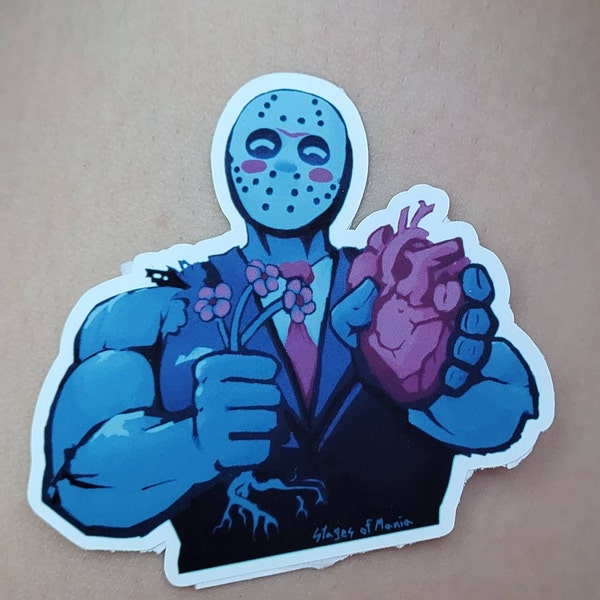 Friday the 13th Valentine; Jason's Change of Heart Art Print; Jason ...