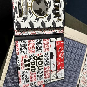 Graduation Digital Paper Pack - Scrapbooking Papers - Class of 2025 ...