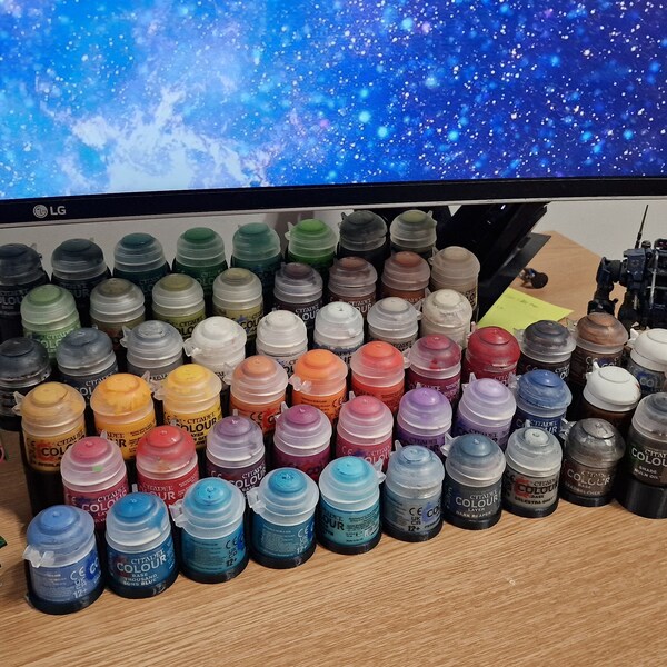 Citadel Paint Rack, Miniature Paint Storage, Citadel Paint Station ...