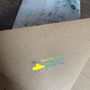 50 Small Return Address Label,small Clear Address,custom Address Label ...