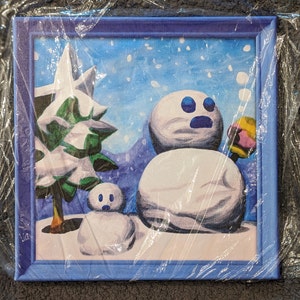 Super Mario 64 Gallery Set ALL 10 Paintings From the Game canvas Prints ...