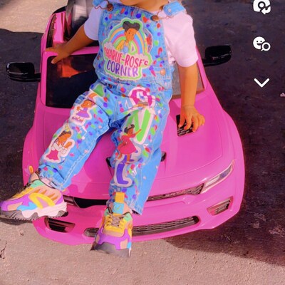 Custom Overalls, Kids Birthday Party Set, Kids Birthday Outfit, Custom ...